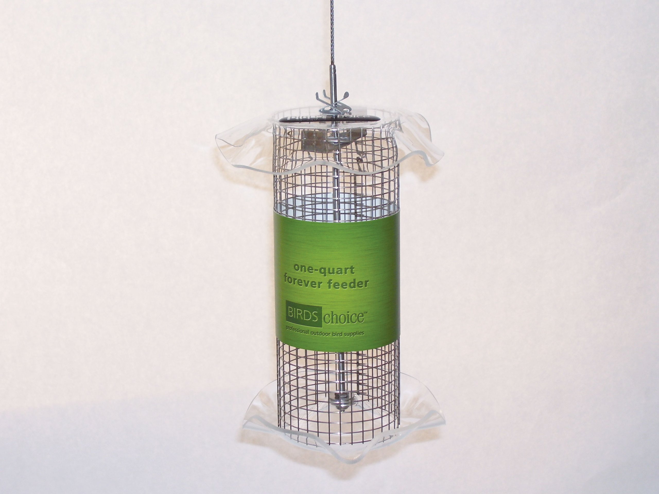 Birds Choice FF106 Bird Feeder, 1 Quart, Clear