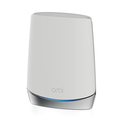 Orbi RBR750 Whole Home AX4200 Tri-Band Mesh WiFi 6 System (Router Only), White (Renewed)