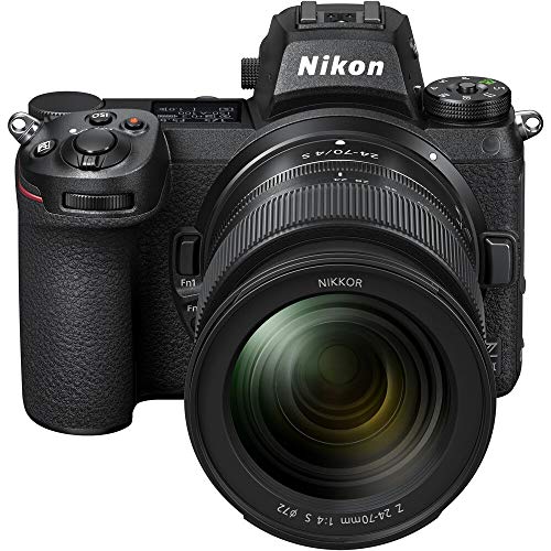 Nikon 1663 Z6II Mirrorless Camera Full Frame FX Body with NIKKOR Z 24-70mm f/4 S Lens Kit (Renewed)