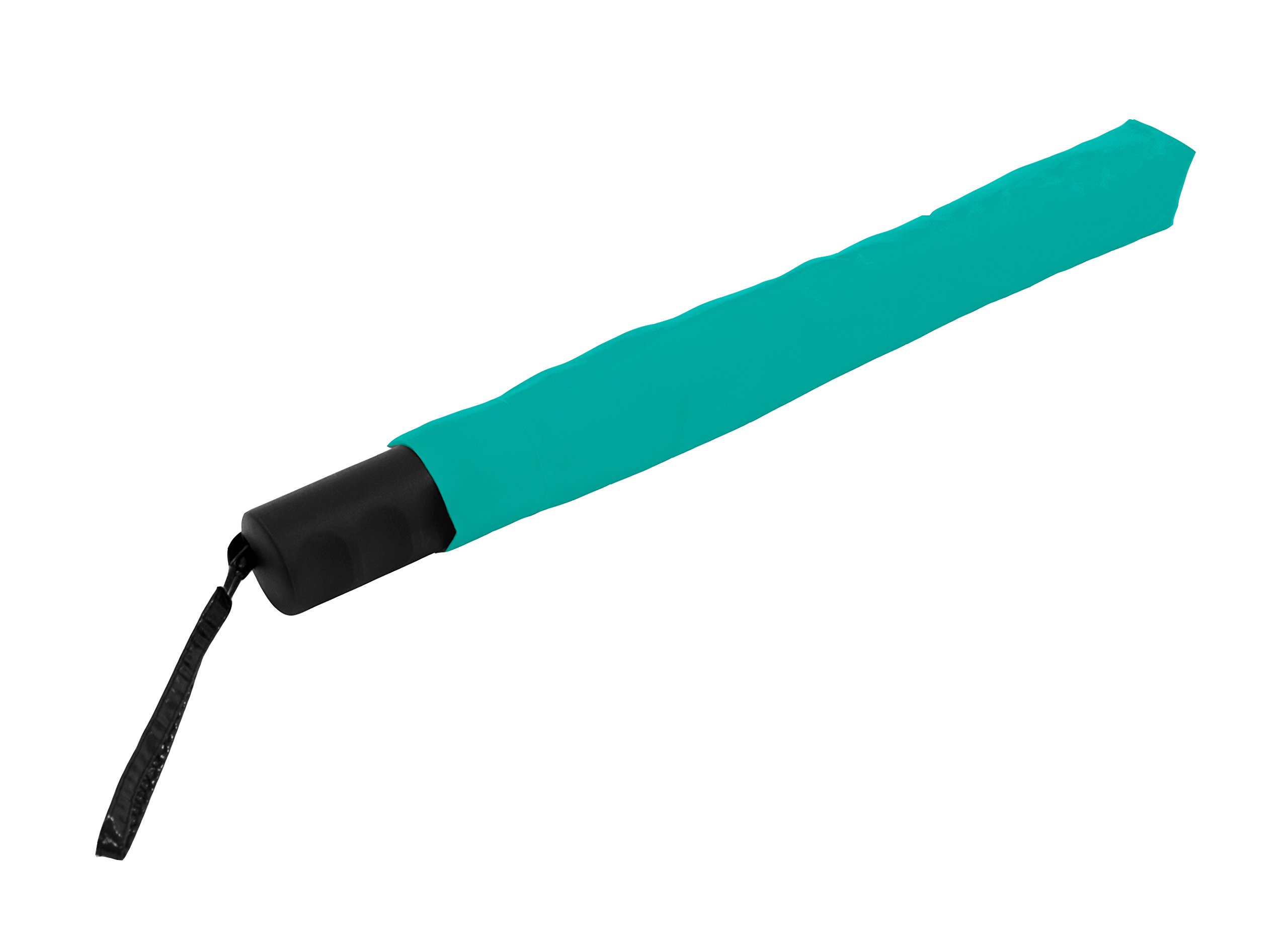 The Spectrum Popular Style 42" Automatic Open Compact Travel Umbrella for Rain, Wind & Sun, Sturdy Lightweight Small Portable Stick Umbrella for Men and Women, Teal Blue