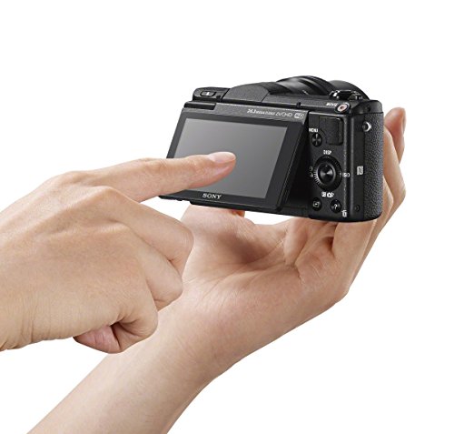 Sony a5100 16-50mm Mirrorless Digital Camera with 3-Inch Flip Up LCD (Black) (Renewed)
