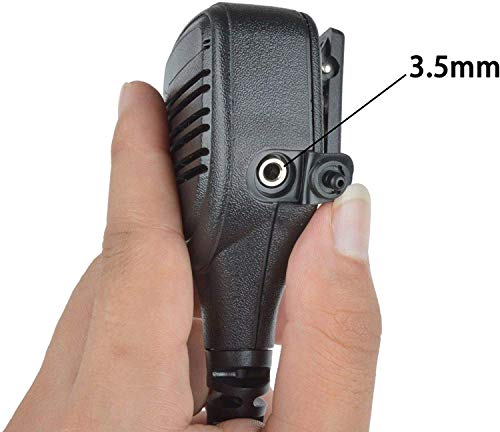 PMMN4076 PMMN4076A Heavy-Duty Remote Speaker Microphone Noise Reduction Shoulder Mic Replacement for XPR3000 XPR3300 XPR3500 XPR3300e XPR3500e XPR 3300 3500 3300e 3500e Portable Radio
