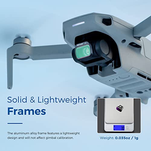 NEEWER ND Filter Set Compatible with DJI Mavic Mini Mini 2 Mini SE Mini 2SE, Mavic Mini Filters Set 6 Pack (CPL, UV, ND8, ND16, ND32, and ND64 Filter), Drone Accessories