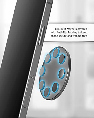 Encased Magnetic iPhone Mount Compatible with MagSafe, Sticker Holder Accessories for Wall, Car, Home, Office, Kitchen for iPhone 12/13/14/ Pro Max