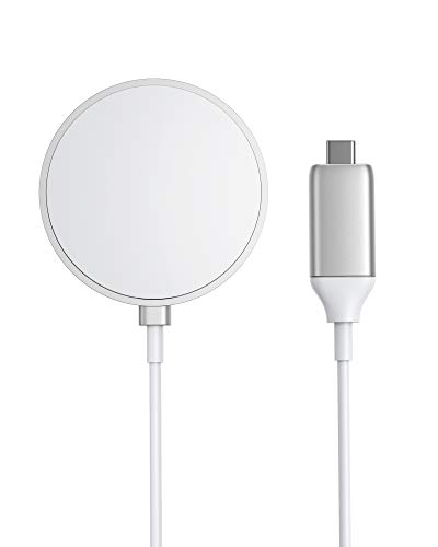 Magnetic Wireless Charger, Anker Wireless Charger with 5ft Built in USB-C Cable, PowerWave Magnetic Pad, 7.5W Charging for iPhone 13 / 13 Pro / 13 Pro Max / 13 mini / 12 / 12 Pro (No AC Adapter)
