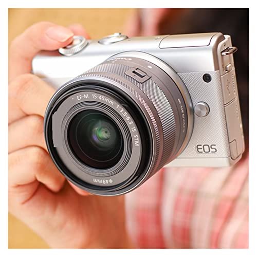 Camera EOS M200 Micro SLR Digital Camera Home Travel HD Camera Digital Camera (Color : W)