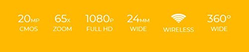 Kodak Pixpro Astro Zoom AZ651 20 MP Digital Camera with 65X Opitcal Zoom, 1080p Video Recording and 3-inch LCD Screen (Black)