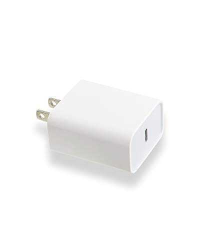 Sonix USB-C Power Adapter, Wall Charger Block,18W Fast Charging, Compatible with Apple iPhone 14, 13, 12 Series, White