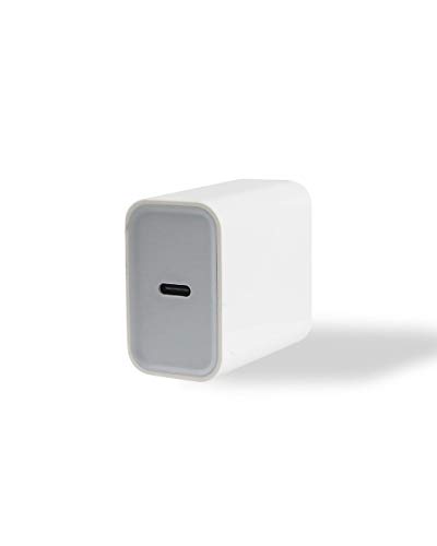 Sonix USB-C Power Adapter, Wall Charger Block,18W Fast Charging, Compatible with Apple iPhone 14, 13, 12 Series, White