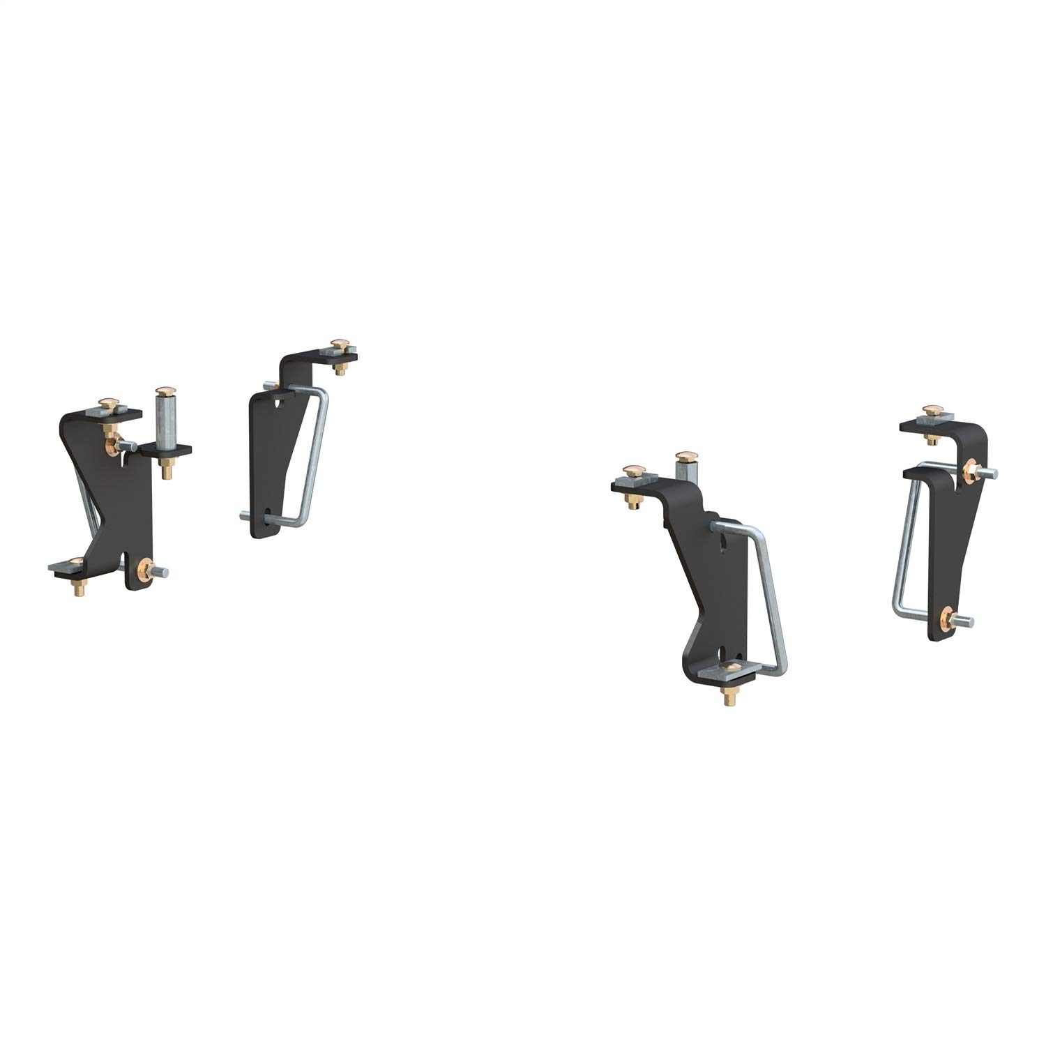 CURT 16420 5th Wheel Installation Brackets, Select Dodge, Ram 1500, 2500, 3500 Black