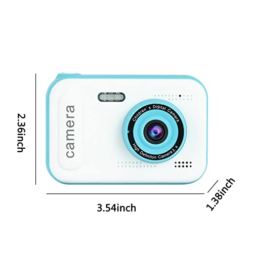 20 MP HD SLR Camera -High-Definition Front and Rear Dual-Camera Children's Camera,Take Photos and Videos, Listen to Music and Play Small Games, Children's Gift (Sky Blue)