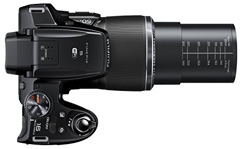 Fujifilm FinePix 16 MP Digital Camera with 50x Optical Zoom, 3.0-Inch LCD Screen and Full HD 1080p Video Recording, Black, S9750