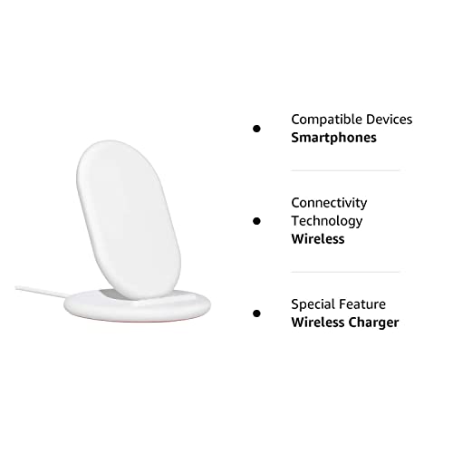 Google Pixel Stand Fast Wireless Charger for Pixel 5/ 4/ 4XL/ 3 and 3XL (Cable and Charger NOT Included) - White