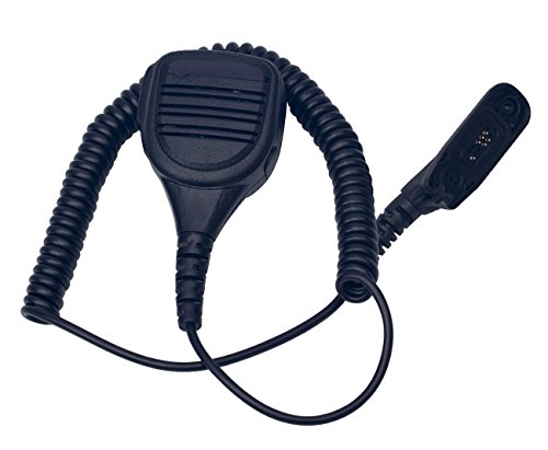 Lapel Shoulder Mic Heavy Speake Mic Compatible with Motorola Radio APX1000 APX6000 XPR6100 XPR6350 XPR6550 XPR7550 XPR7550e XPR 6000 XPR6500 XPR6550 XPR 7000 XiR P8260 XiR P8268 Two Way Radio
