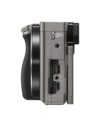 Sony Alpha a6000 Mirrorless Digital Camera 24.3MP SLR Camera with 3.0-Inch LCD - Body Only (Graphite)