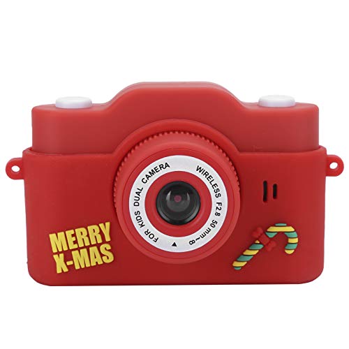YYOYY Kids Camera Toys for Boys and Girls, Santa Claus, 40MP HD Front Rear Dual Lens, Small Video Recorder, with MP3 Music Function, 2.0 Inch Large Screen