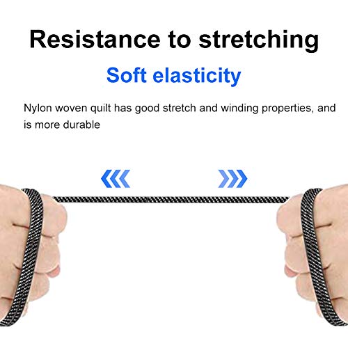 3.5mm to 6.35mm Stereo Audio Cable 20 ft,Yeung Qee 1/4 to 1/8 Audio Cable,3.5mm Male to 6.35mm Male TRS Nylon Braid Cable Compatible for iPod, Laptop,Home Theater Devices, and Amplifiers (20FT/6M)