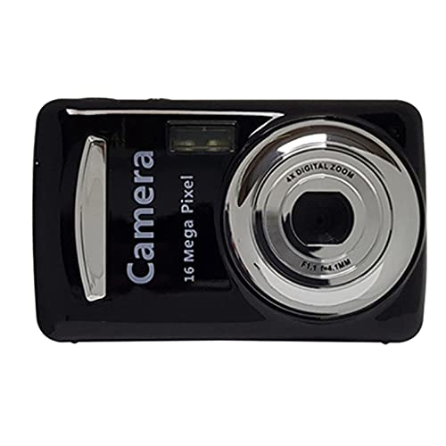 SIGRID Digital Camera,Portable Cameras 16 HD Pixel Home Digital Camera Seniors Black