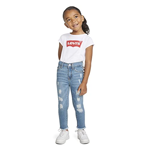Levi's Girls' 720 High Rise Super Skinny Fit Jeans, Blue, 14
