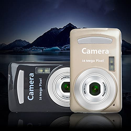 SIGRID Digital Camera,Portable Cameras 16 HD Pixel Home Digital Camera Seniors Black