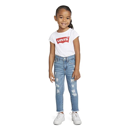 Levi's Girls' 720 High Rise Super Skinny Fit Jeans, Blue, 14