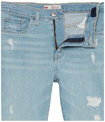 Levi's Girls' 720 High Rise Super Skinny Fit Jeans, Blue, 14