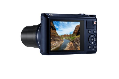 Samsung WB800F 16.3MP CMOS Smart WiFi Digital Camera with 21x Optical Zoom, 3.0" Touch Screen LCD and 1080p HD Video (Black)