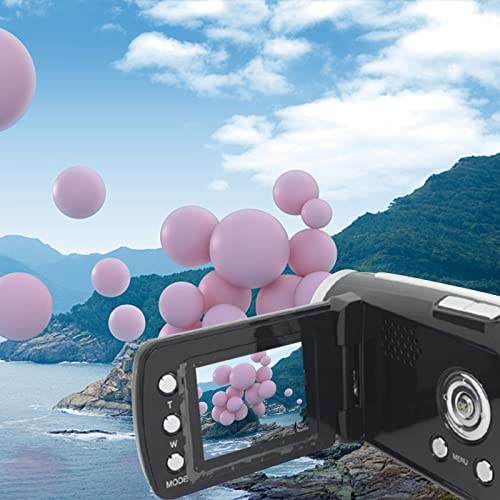 1.8 Inch 12MP Digital Camera, 4X Digital Zoom Camera, Entry-Level Camera, with LCD Screen, Fi-ll Light, for Seniors, Teenagers, Children and Students