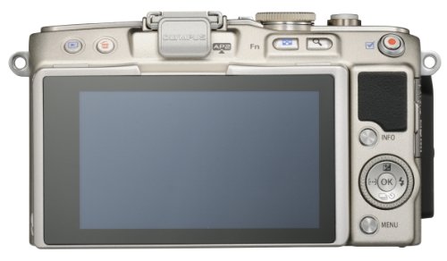 Olympus Mirrorless SLR E-PL6 with M Zuiko Digital 14-42mm Lens (Silver) - International Version
