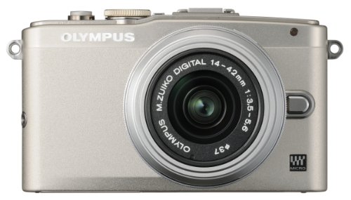 Olympus Mirrorless SLR E-PL6 with M Zuiko Digital 14-42mm Lens (Silver) - International Version