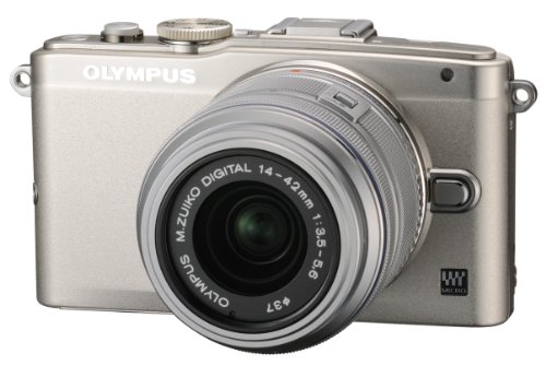 Olympus Mirrorless SLR E-PL6 with M Zuiko Digital 14-42mm Lens (Silver) - International Version