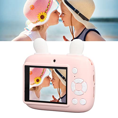 Kids Camera, Children Camera Toys 800mAh Battery Mini Portable for Outdoor for Playing Games for Travel (Candy Pink)