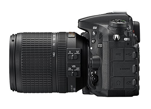 Nikon D7200 24.2 MP DX-Format Digital SLR Body with Wi-Fi and NFC (Black)(Renewed)