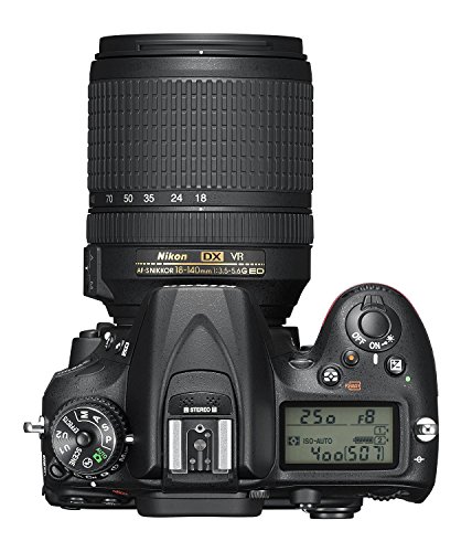 Nikon D7200 24.2 MP DX-Format Digital SLR Body with Wi-Fi and NFC (Black)(Renewed)