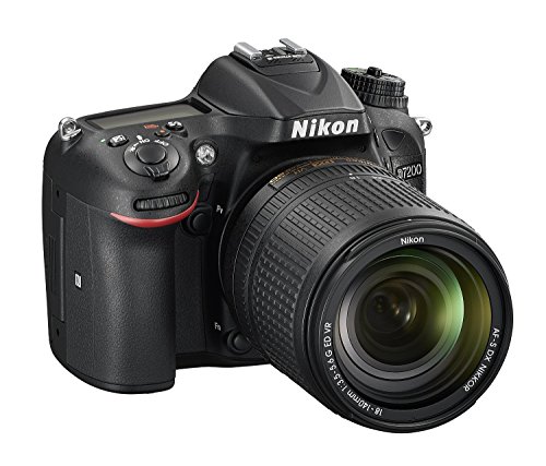 Nikon D7200 24.2 MP DX-Format Digital SLR Body with Wi-Fi and NFC (Black)(Renewed)
