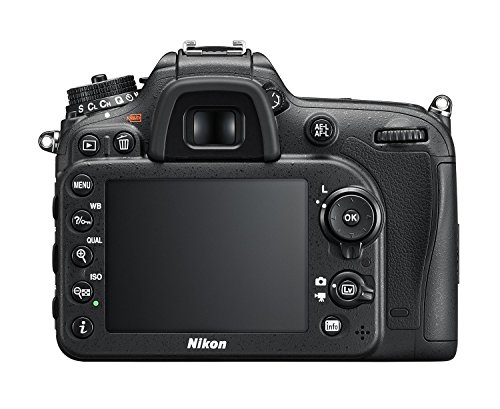 Nikon D7200 24.2 MP DX-Format Digital SLR Body with Wi-Fi and NFC (Black)(Renewed)
