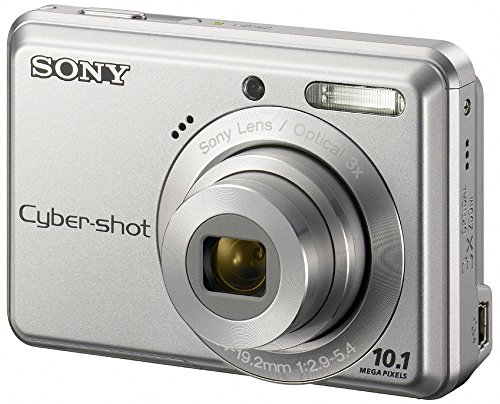 Sony Cyber-shot® DSC-S930 10-MP Digital Camera with 3x Optical Zoom, 2.4" LCD, Image Stabilization, Face Detection (Silver)