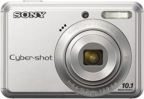 Sony Cyber-shot® DSC-S930 10-MP Digital Camera with 3x Optical Zoom, 2.4" LCD, Image Stabilization, Face Detection (Silver)