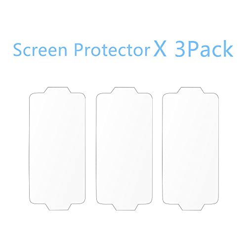 Aemus (3Pack) Compatible with Bandai Vital Bracelet BE Screen Protector For Digital Monster Digivice BE -VV- Protective Film HD Clear TPU Film
