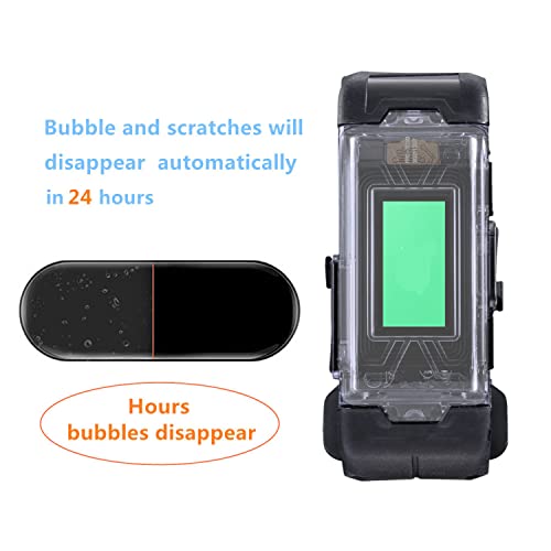 Aemus (3Pack) Compatible with Bandai Vital Bracelet BE Screen Protector For Digital Monster Digivice BE -VV- Protective Film HD Clear TPU Film