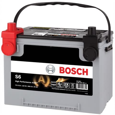 Bosch S6-78DT Vehicle Battery Bosch High Performance Starter Battery