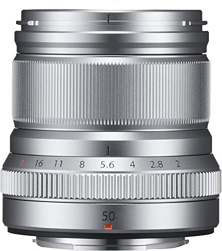Fujifilm Fujinon XF50mmF2 R WR Lens (Silver) Bundle with Advanced Accessory and Travel Bundle | Fuji xf 50mm Lens