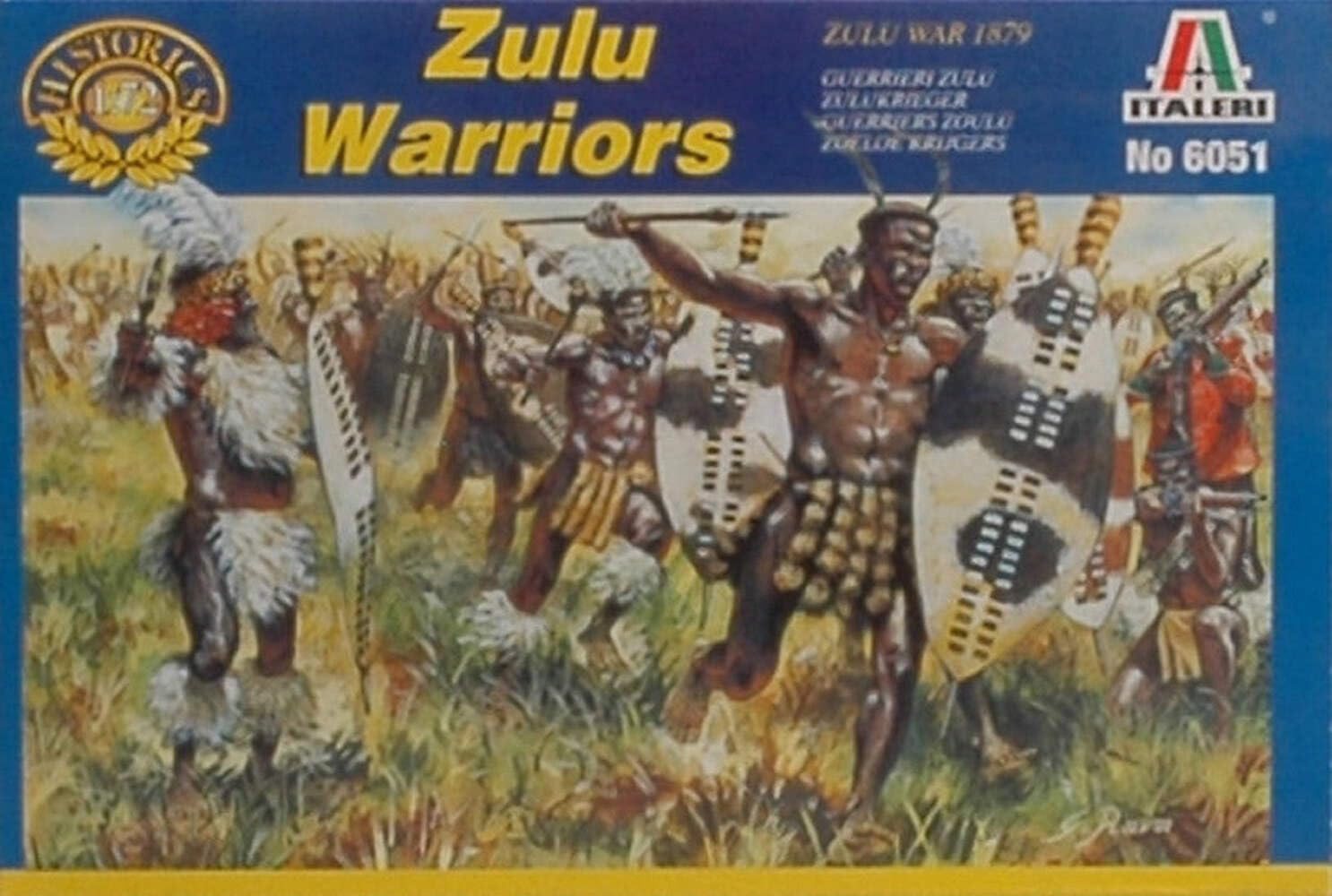 Zulu Warriors 1:72