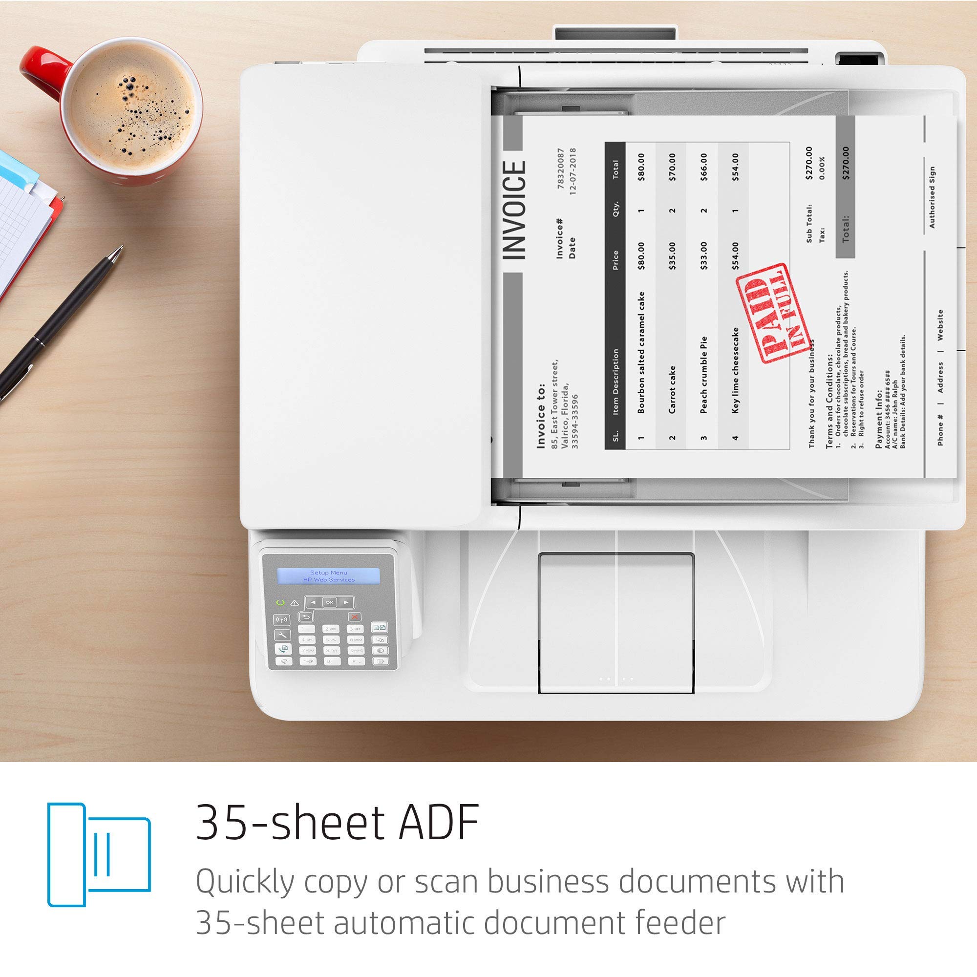 HP LaserJet Pro M148FDW (Renewed)