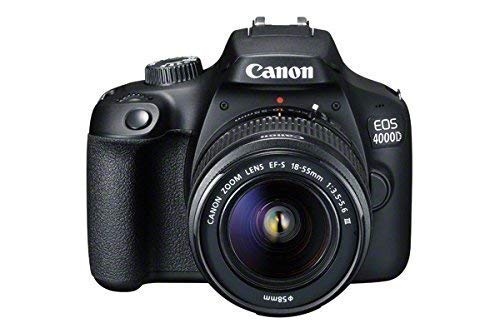 Canon EOS 4000D DSLR Camera EF-S 18-55 mm f/3.5-5.6 III Lens International Model (Certified Refurbished)
