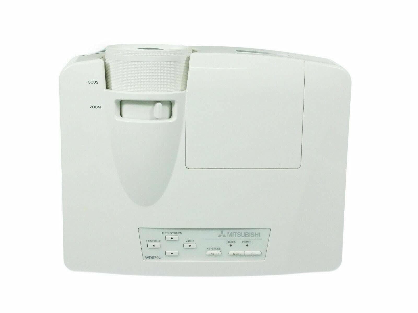 Mitsubishi WD570U 3D Ready DLP Projector - 720p - HDTV - 16:10