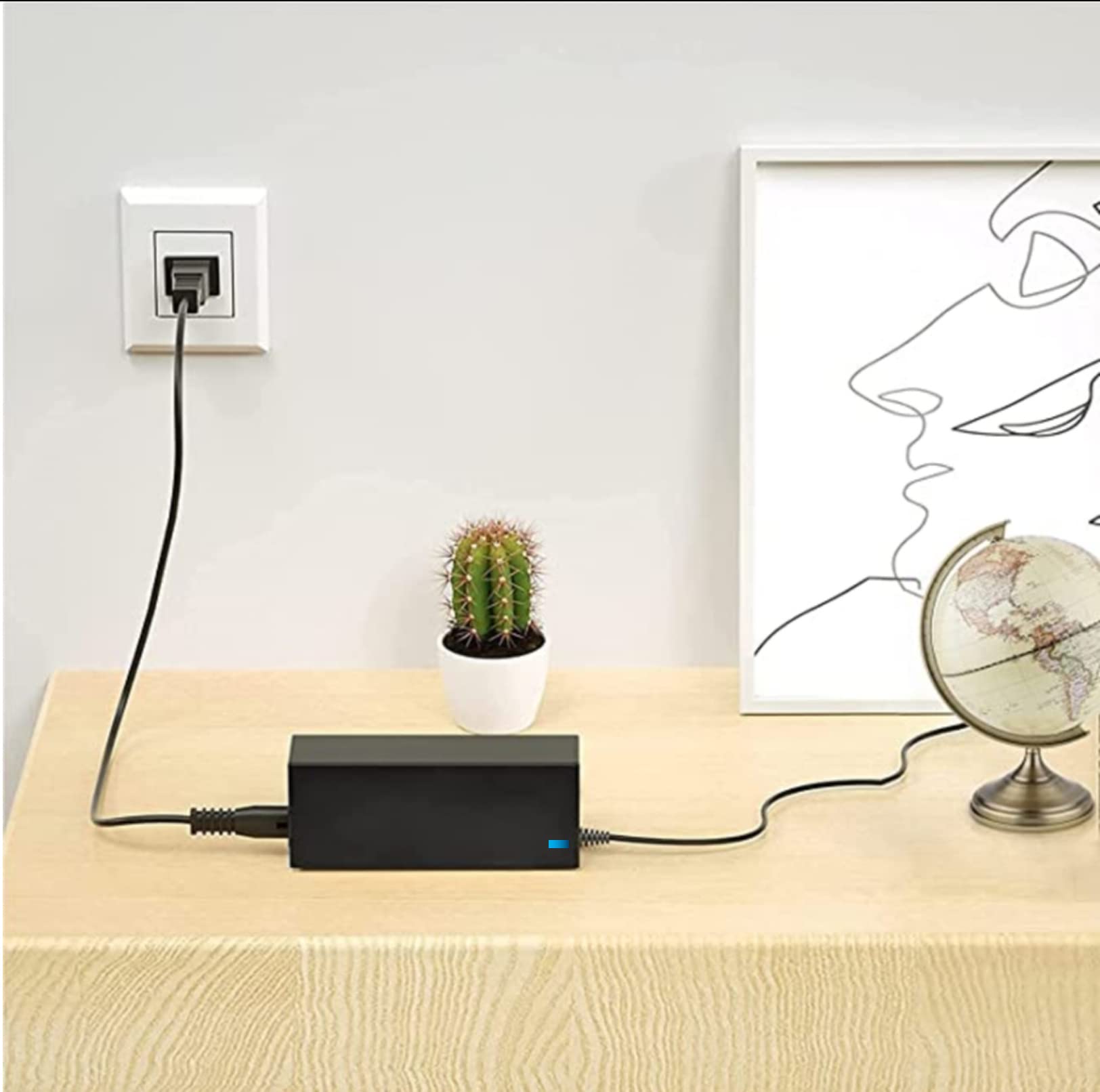 LKPower 19V AC Charger Adapter for Orbi Voice RBS40V Netgear RBK50V RBS40V-200 Orbi Mesh and Orbi Pro Systems Smart WiFi Router