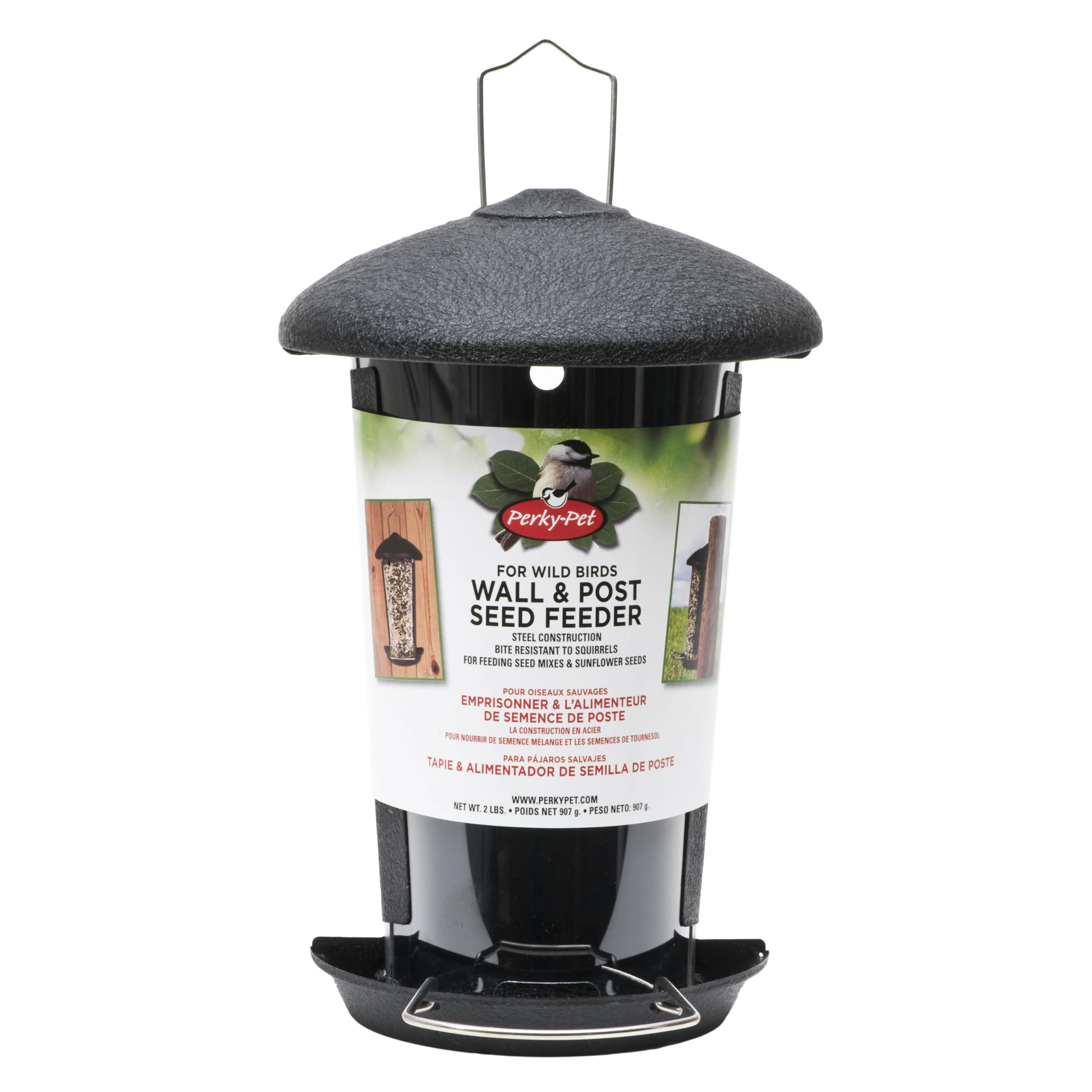 Perky-Pet 101-5 Wall and Post Mount Wild Bird Feeder