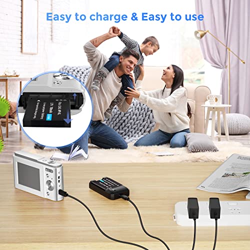 Digital Camera, RUAHETIL Autofocus FHD 1080P 36MP Vlogging Camera for Kids, 16X Zoom 2 Charging Modes Kids Compact Camera Point and Shoot Camera for Kids Teens Students(Silver)