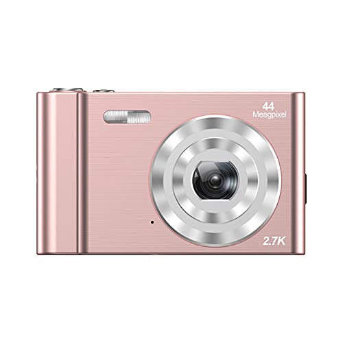 Saterkali Digital Recording Camera Easy to Operate Making Vlog Plastic Wear Resistant Digital -Compatible for Gifts Pink